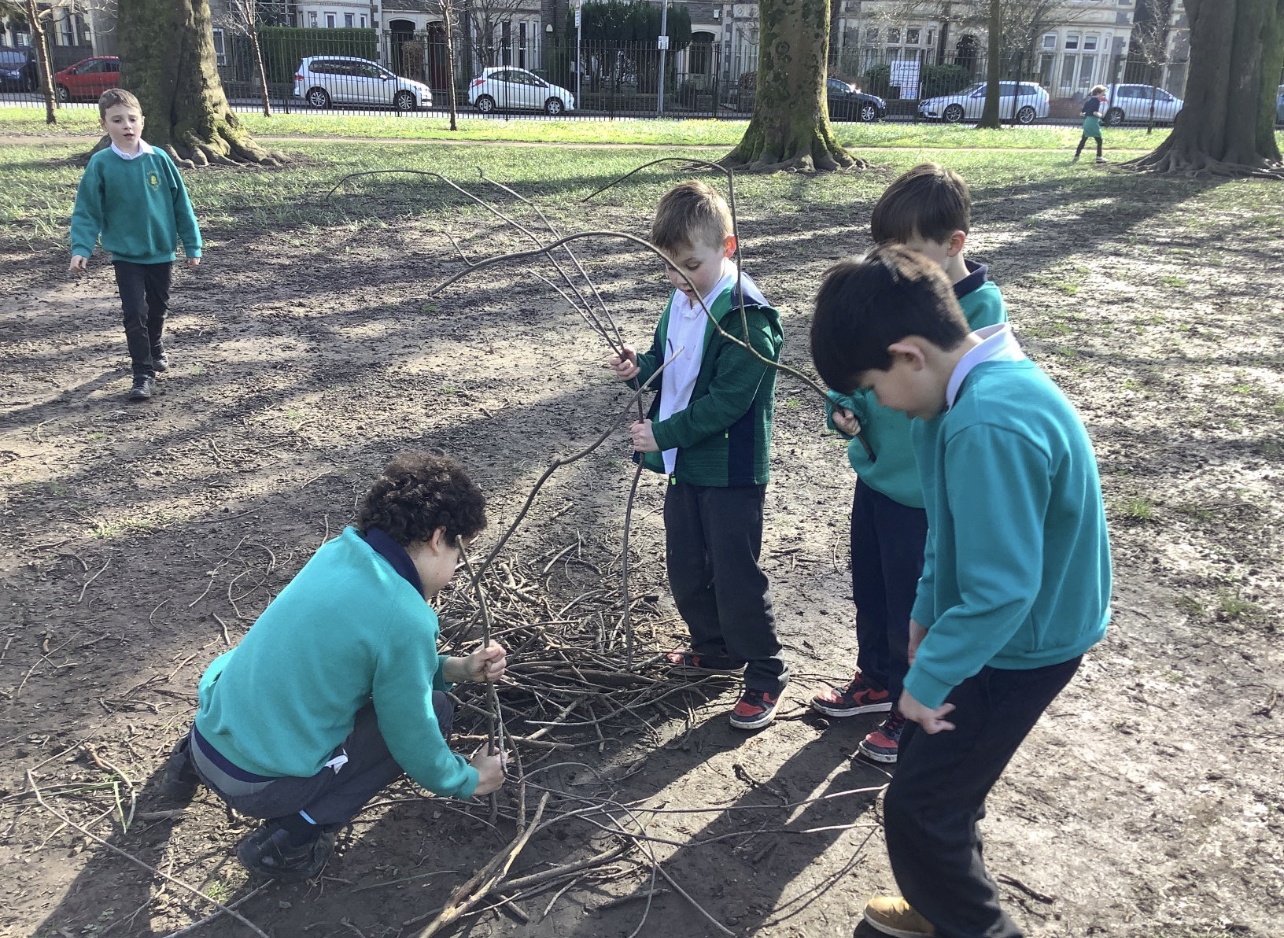 Radnor Primary School - Forest Friday-Measuring